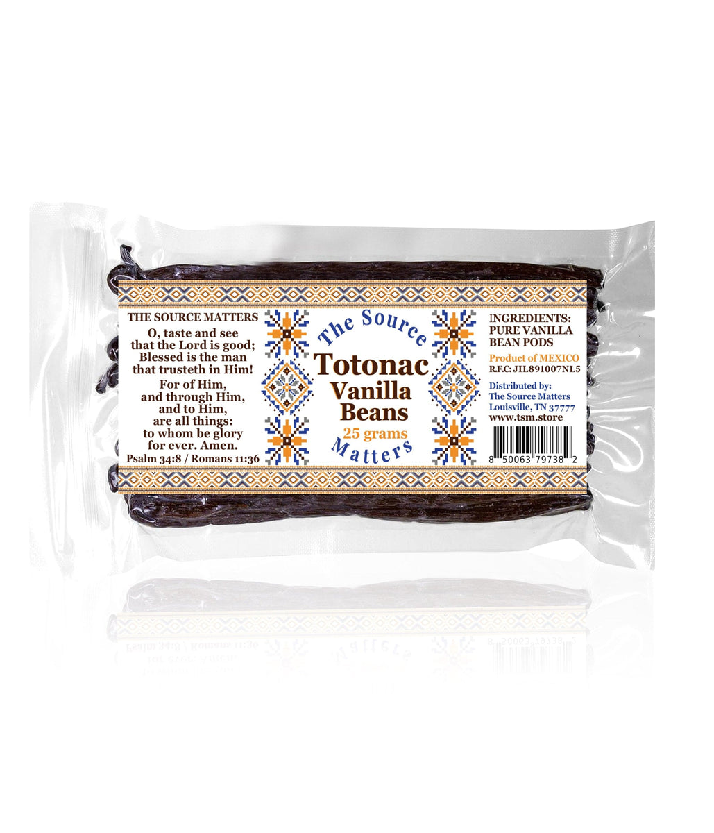Vanilla Beans Whole Gourmet Grade A (Totonac - Mexico) - 25 grams – The ...